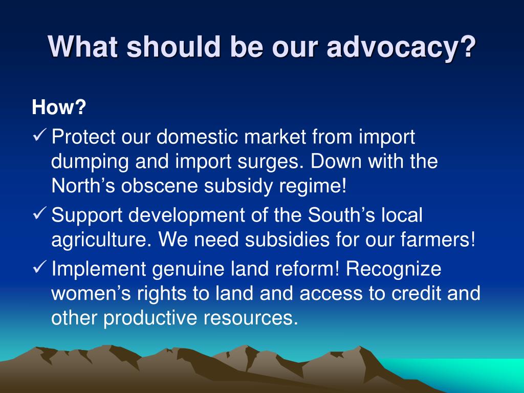 PPT - WTO Agreement on Agriculture: PowerPoint Presentation, free ...