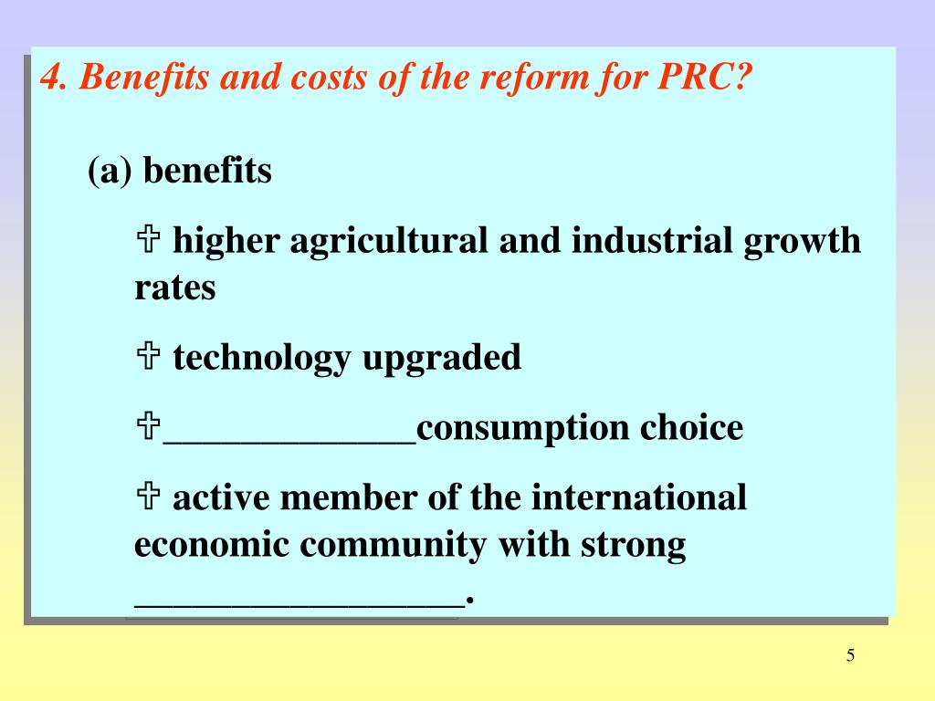 PPT - I. The Political and Economic Structure of the PRC economy 1. one ...