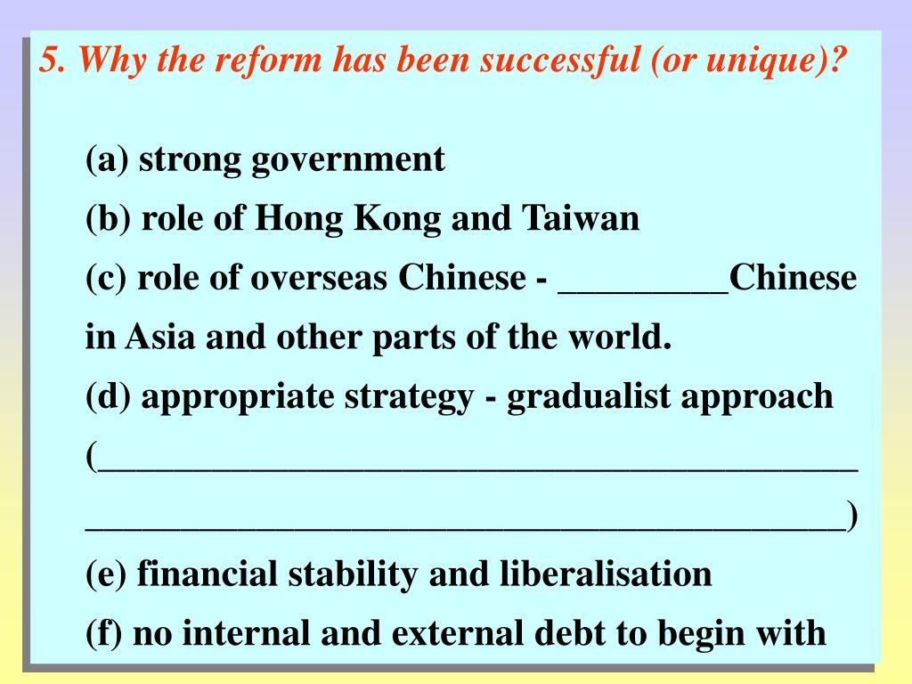 PPT - I. The Political and Economic Structure of the PRC economy 1. one ...