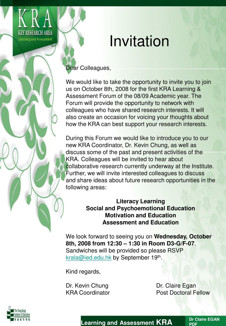 PPT - Learning and Assessment KRA PowerPoint Presentation, free ...