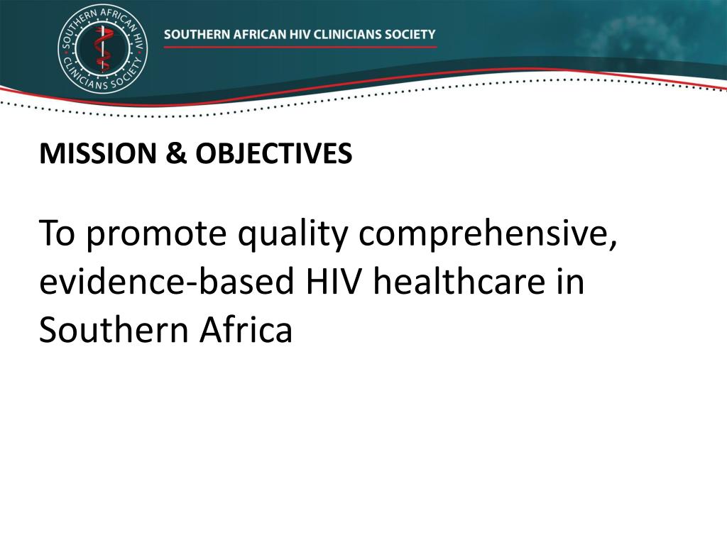 PPT - Southern African HIV Clinicians Society's strategic imperatives ...