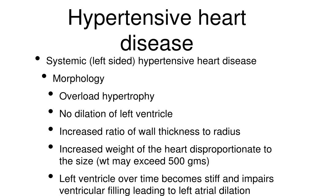 PPT - Hypertensive Vascular Disease Hypertensive Heart Disease ...