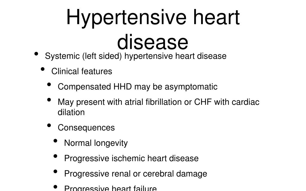 PPT - Hypertensive Vascular Disease Hypertensive Heart Disease ...