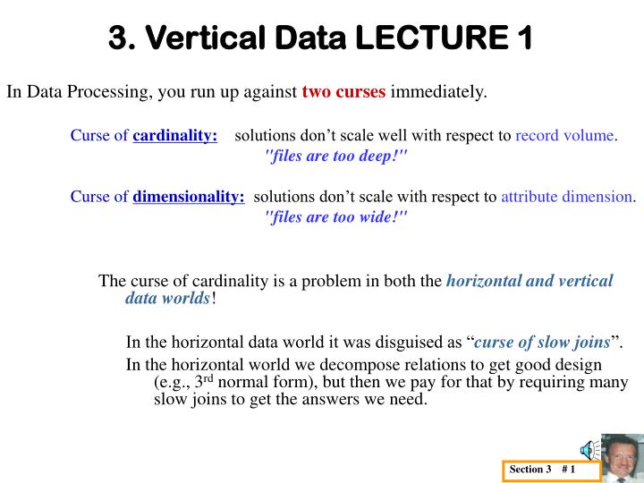 PPT - 3. Vertical Data LECTURE 1 PowerPoint Presentation, free download ...