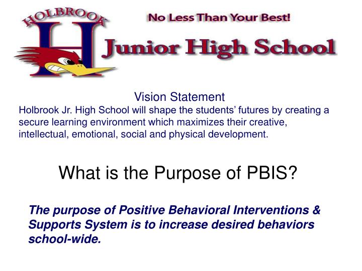PPT - What is the Purpose of PBIS? PowerPoint Presentation, free ...