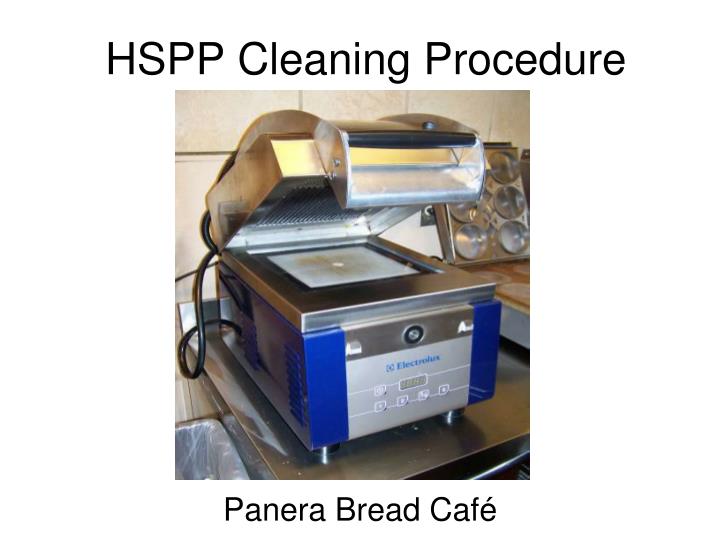 PPT - HSPP Cleaning Procedure PowerPoint Presentation, free download ...