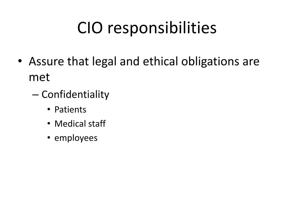 PPT - Leadership: The CIO PowerPoint Presentation, free download - ID ...