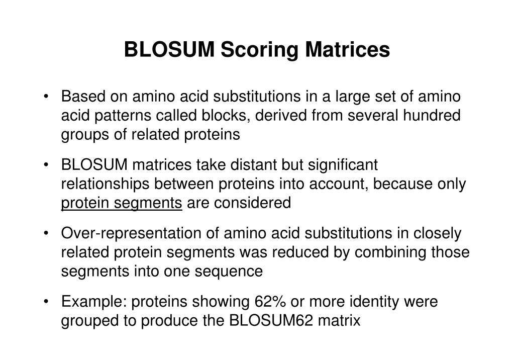 PPT - Bioinformatics Part 3: Pairwise Alignments and Database Searches ... PPT - Bioinformatics Part 3: Pairwise Alignments and Database Searches ...
