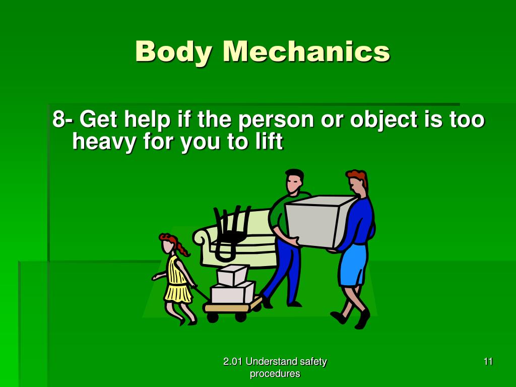 PPT - Healthcare Professional Safety Body Mechanics 3 PowerPoint ...