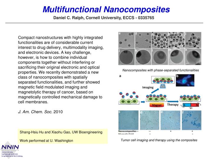 PPT - Multifunctional Nanocomposites PowerPoint Presentation, free ...