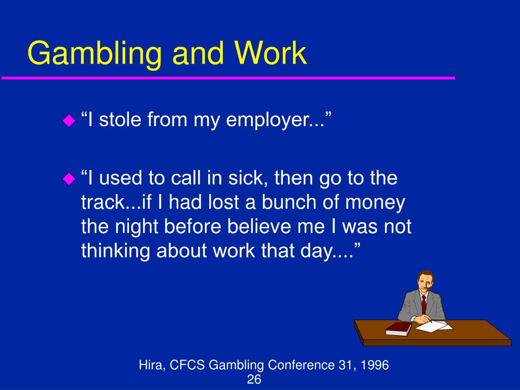 PPT - Gambling: Impact on Work, Family, and Family Finances PowerPoint ...