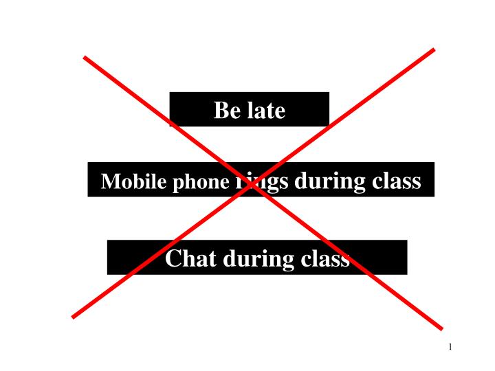PPT - Mobile phone rings during class PowerPoint Presentation, free ...