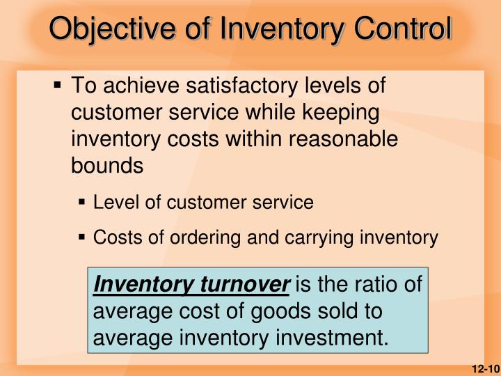 PPT - Inventory Management PowerPoint Presentation - ID:3548519