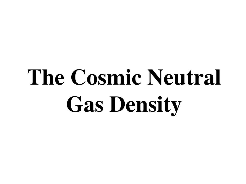 PPT - Neutral Hydrogen Gas in Star Forming Galaxies at z=0.24 ...