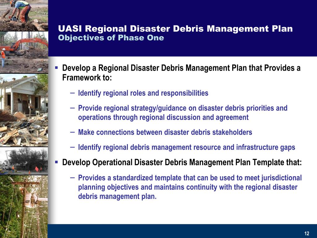 PPT - Creating Operational Debris Management Plans and Templates ... PPT - Creating Operational Debris Management Plans and Templates ...