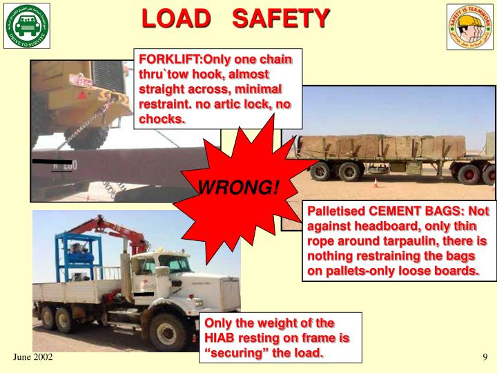 PPT - A LOAD RESTRAINT GUIDE FOR DRIVERS and THEIR SUPERVISORS JUNE ...