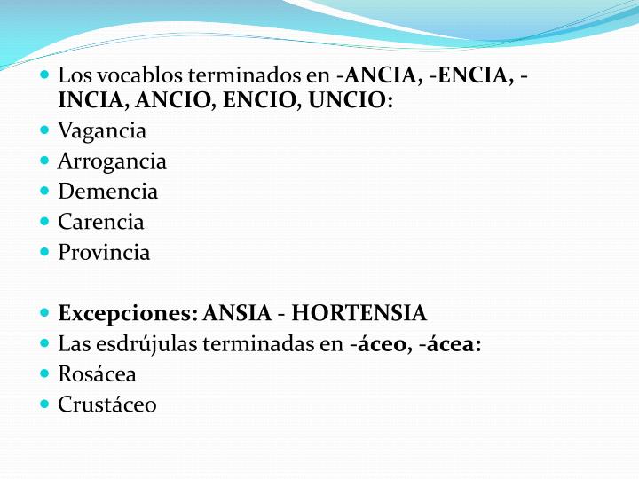 PPT - La Ortografía PowerPoint Presentation - ID:3549115