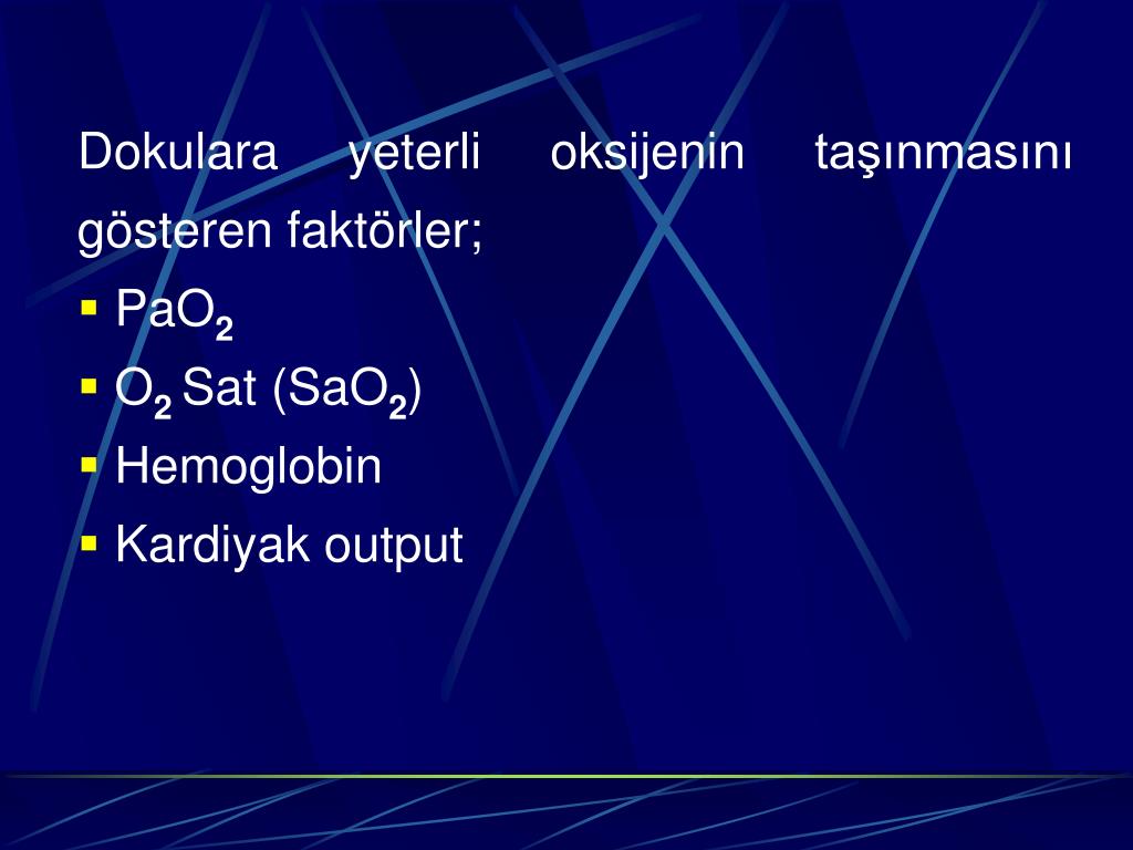 PPT - OKSİJEN TEDAVİSİNDE HEMŞİRELİK UYGULAMALARI PowerPoint ...