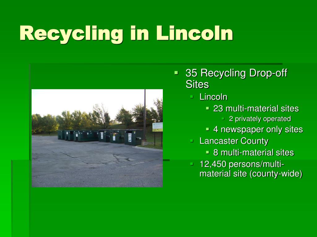 PPT - Solid Waste Management in Lincoln & Lancaster Co. PowerPoint ...