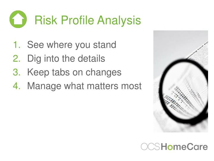 PPT - Risk Profile Analysis PowerPoint Presentation - ID:3549922