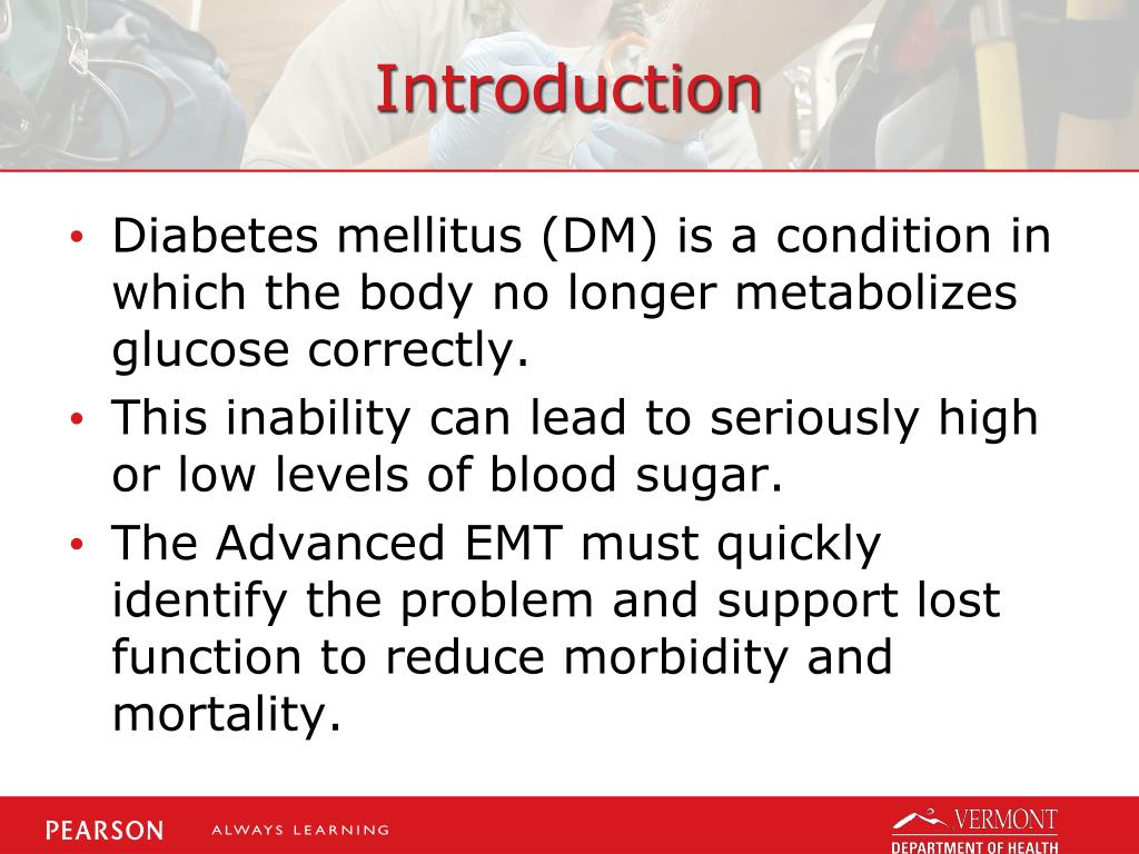 PPT - Endocrine Emergencies: Diabetes Mellitus - Hypoglycemia ...