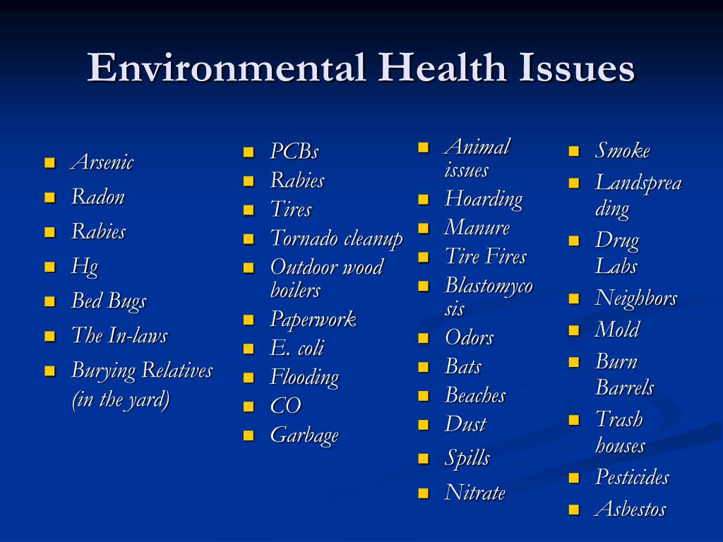 PPT - Health Officer Orientation Environmental Health PowerPoint ...