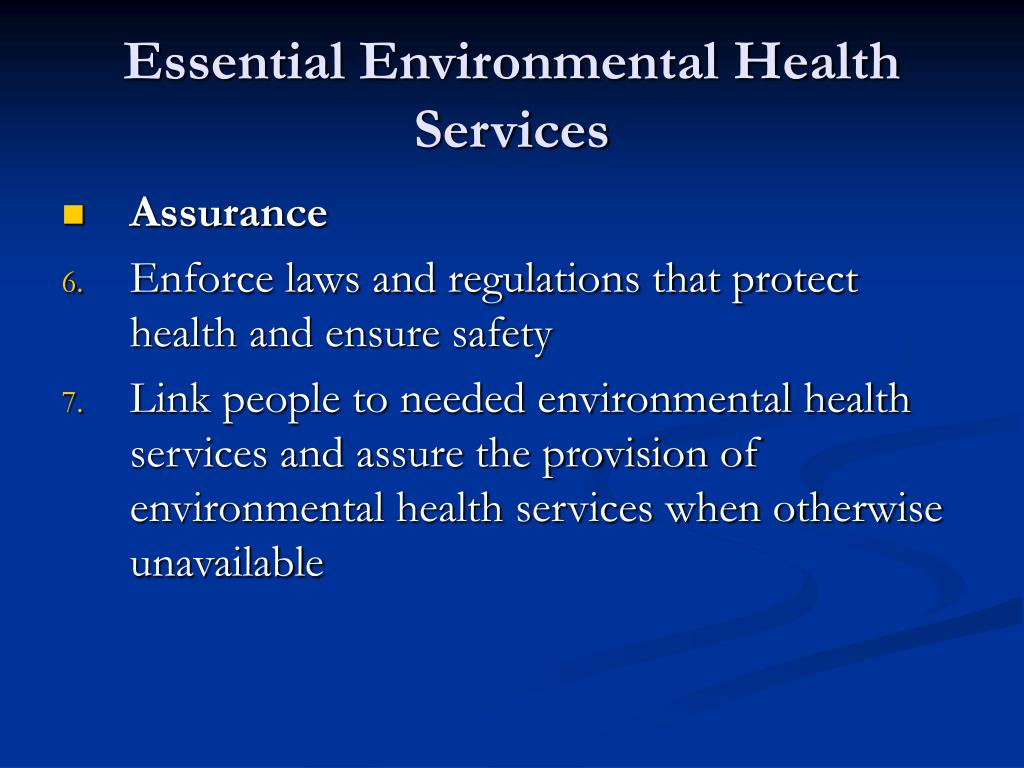 PPT - Health Officer Orientation Environmental Health PowerPoint ...