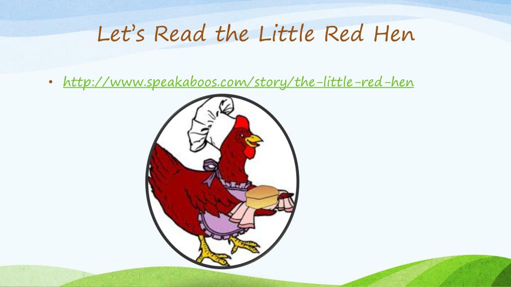 PPT - Parts of a Story Story : The Little Red Hen PowerPoint ...