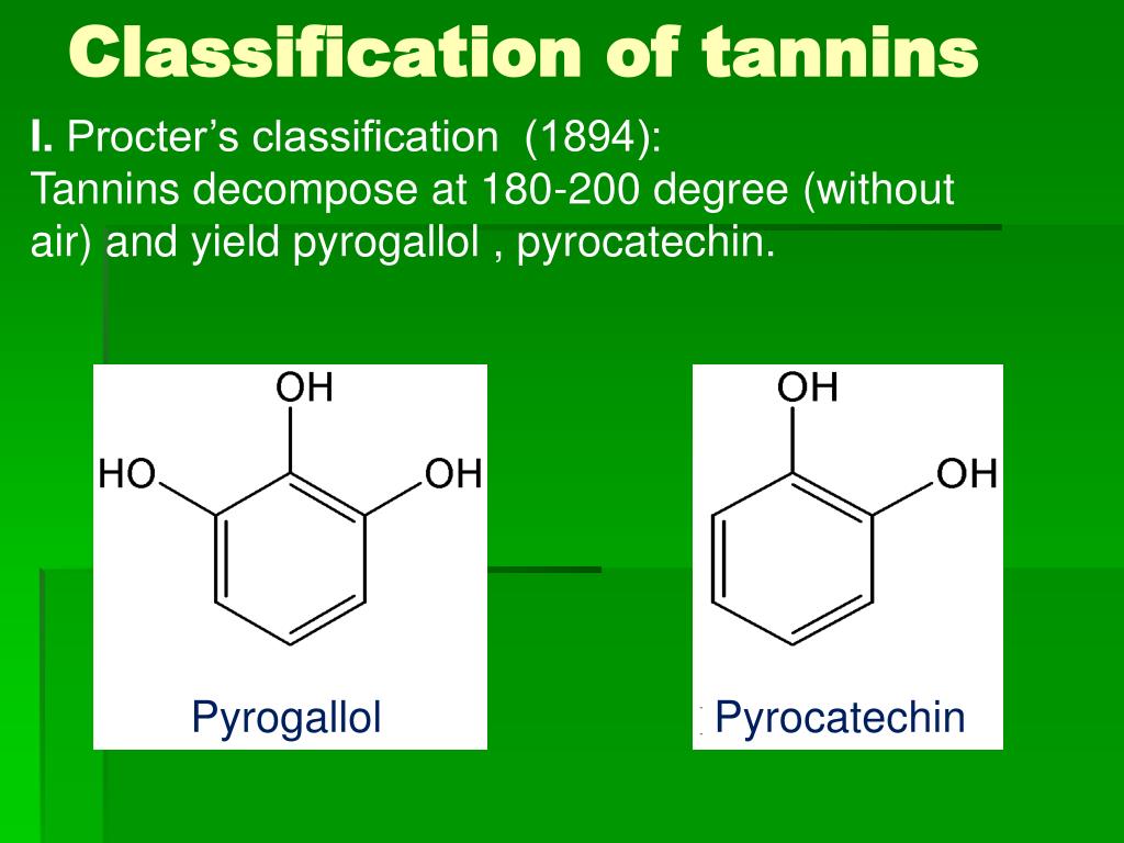PPT - Medicinal plants and medical plant materials that contain tannic ...
