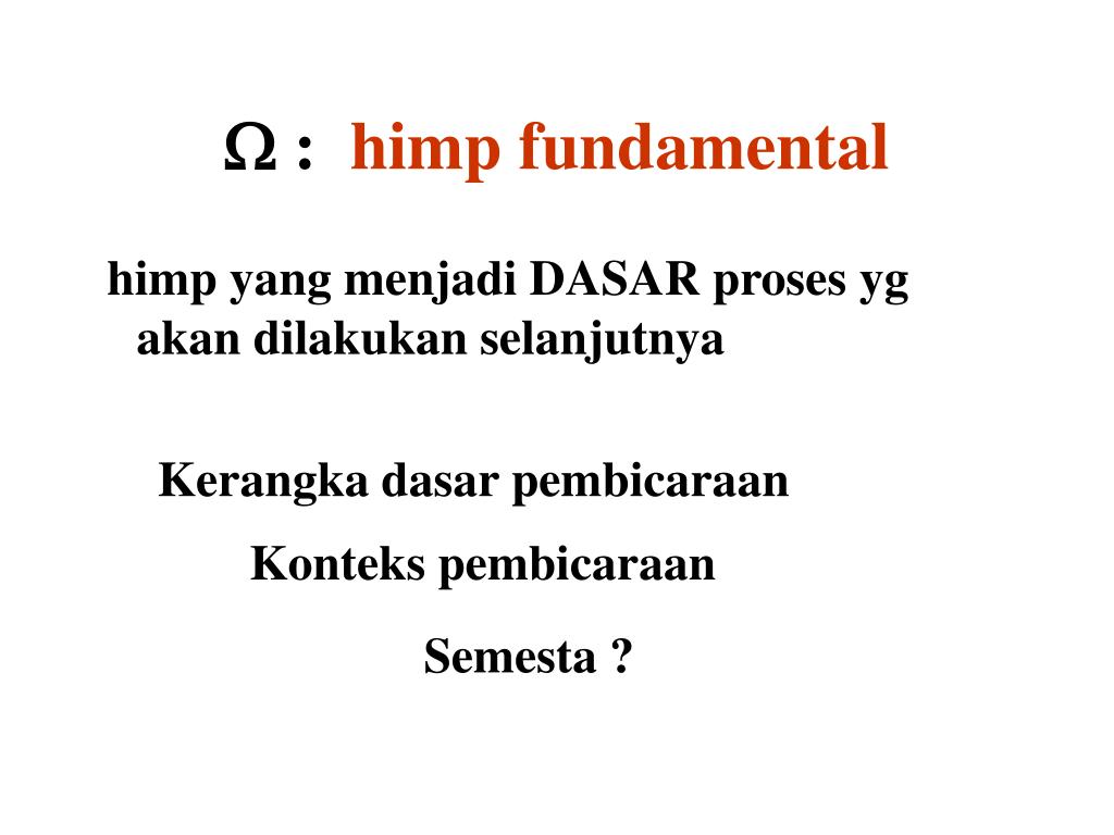 PPT - TEORI PROBABILITAS MMA 10211 PowerPoint Presentation, free ...