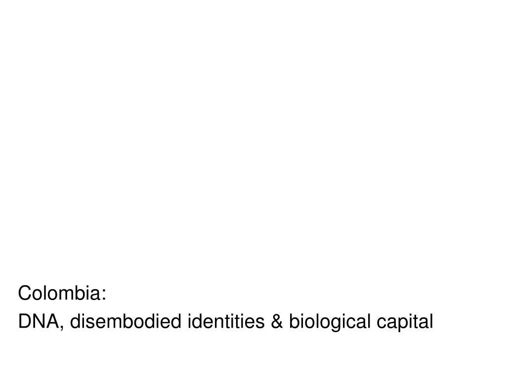PPT - Genetic Challenges in Latin America: Biotechnology, Governance ...