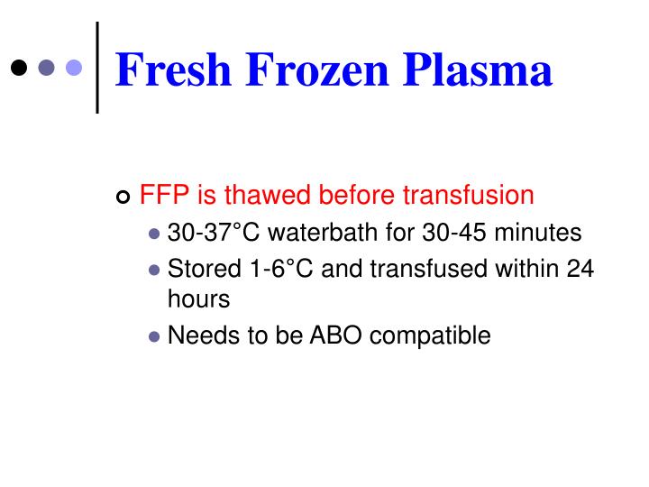 PPT - Blood Components & Preparation PowerPoint Presentation - ID:3553429