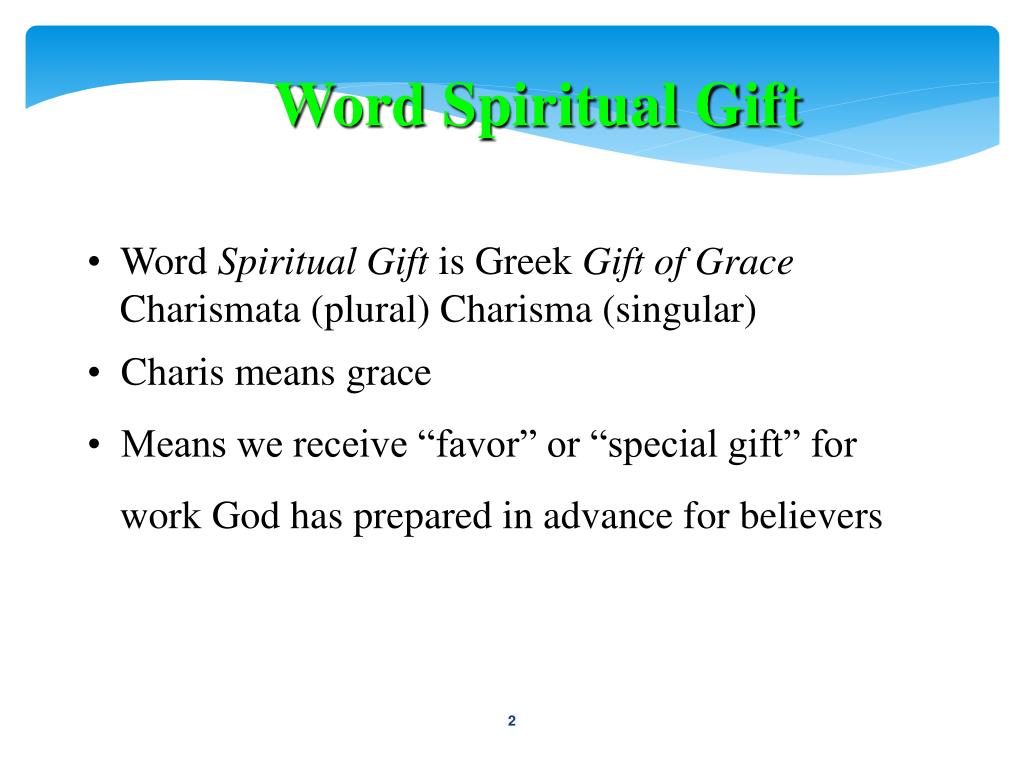 PPT - SPIRITUAL GIFTS The Facts PowerPoint Presentation, free download ...