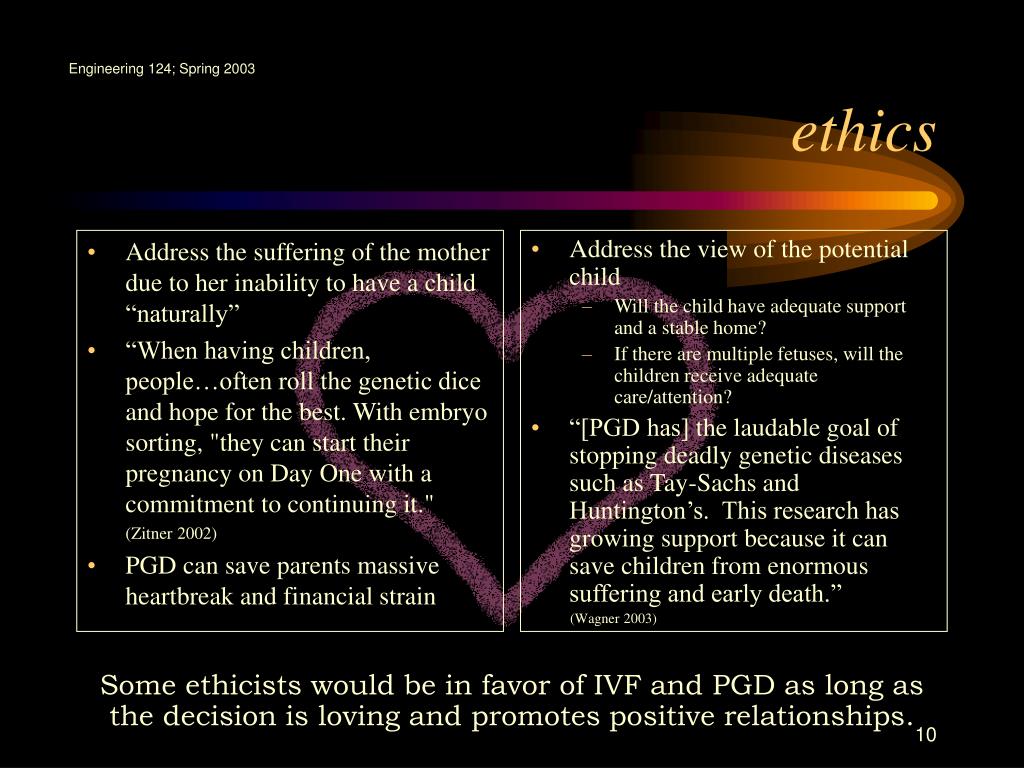 PPT - Invitro Fertilization (IVF) & Pre-Implantation Genetic Diagnosis ...