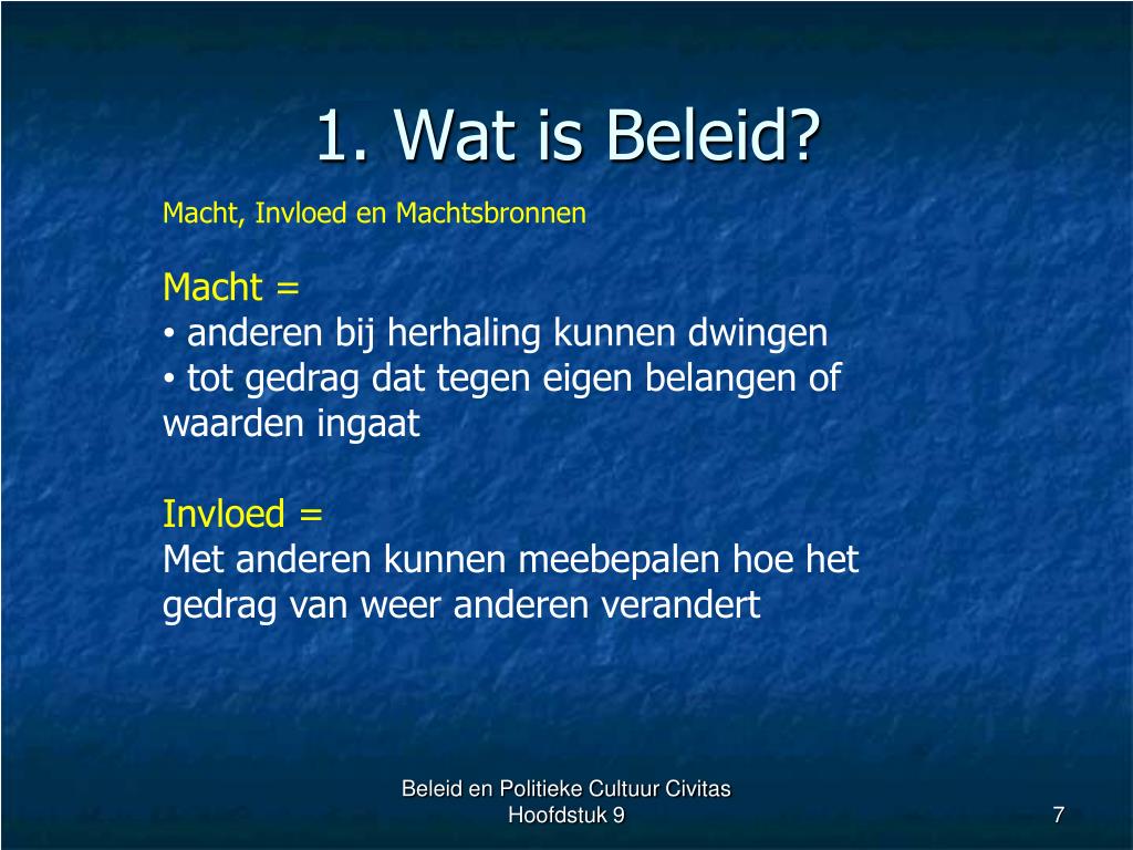 PPT - Het Politiek Systeem 2 Beleid Politieke Cultuur PowerPoint ...
