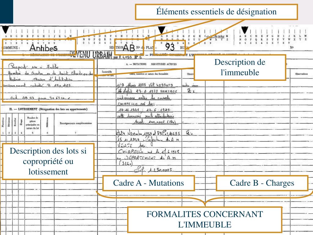 PPT - Présentation du fichier immobilier avant FIDJI PowerPoint ...
