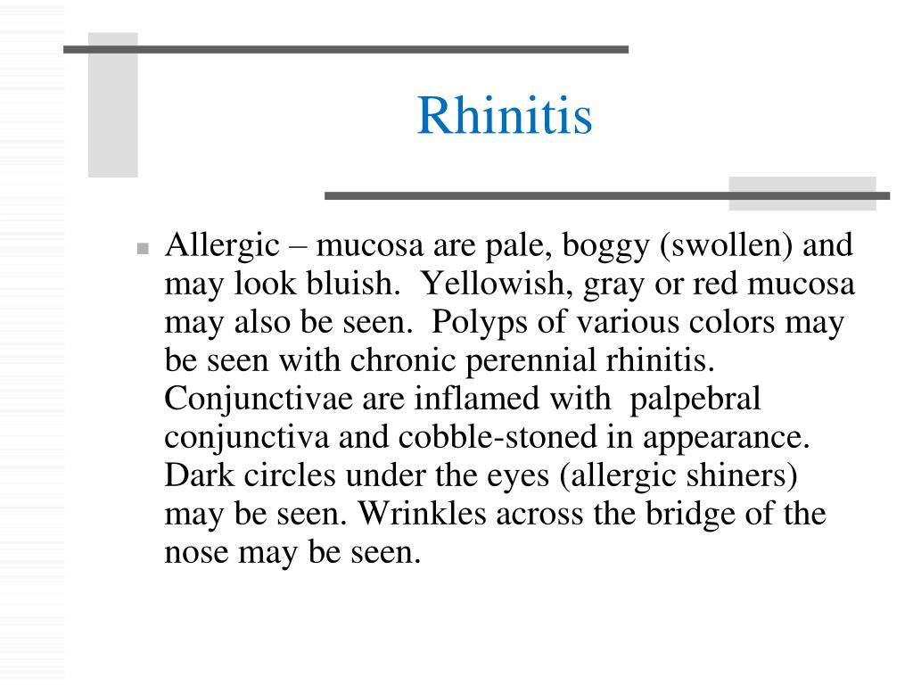 PPT - Disorders of the Ear, Nose, Throat & Mouth PowerPoint ...