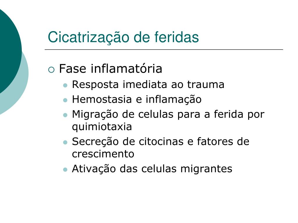 PPT - Cicatrização de feridas e Infecção do sítio cirúrgico PowerPoint ...