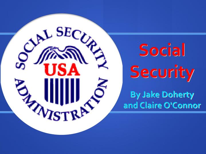 PPT - Social Security PowerPoint Presentation, free download - ID:3554709