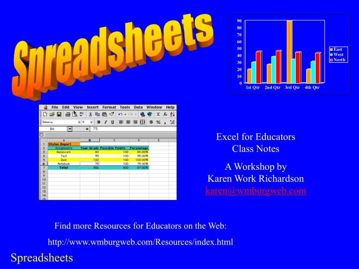PPT - Spreadsheets PowerPoint Presentation, free download - ID:3554952