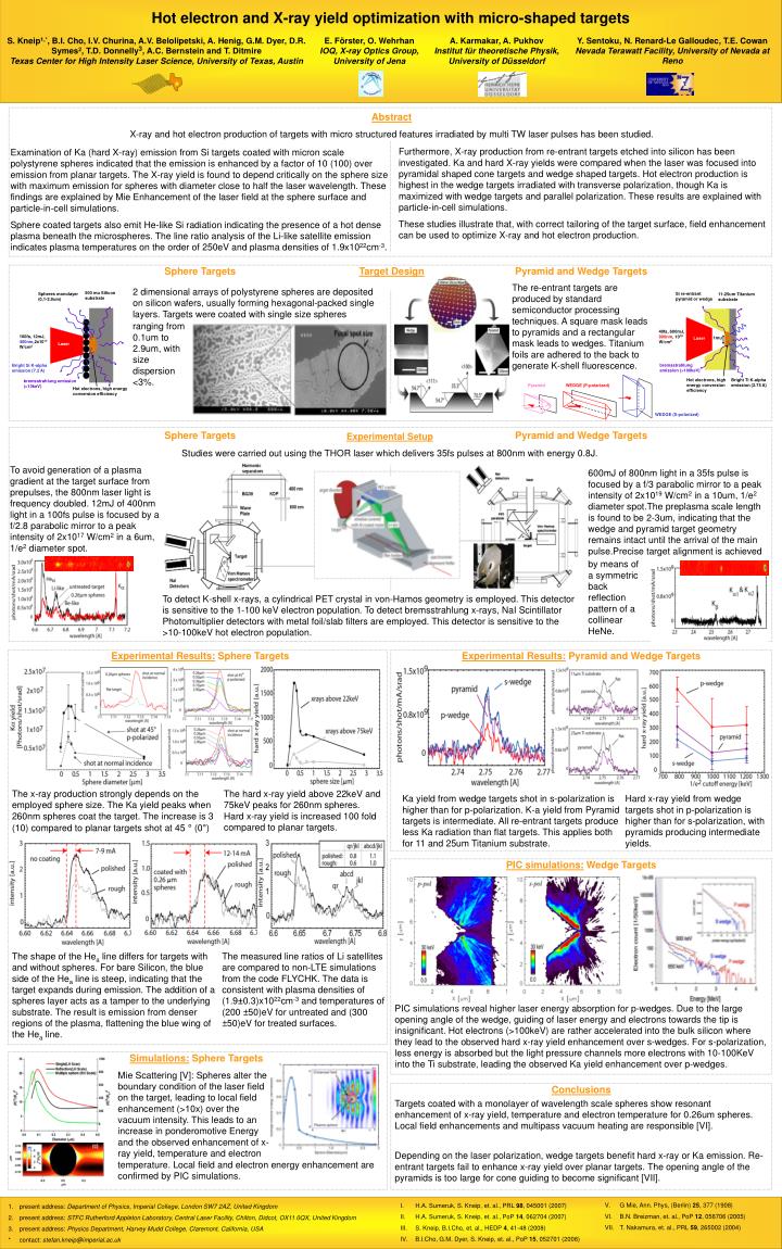 PPT - present address: Department of Physics, Imperial College, London ...