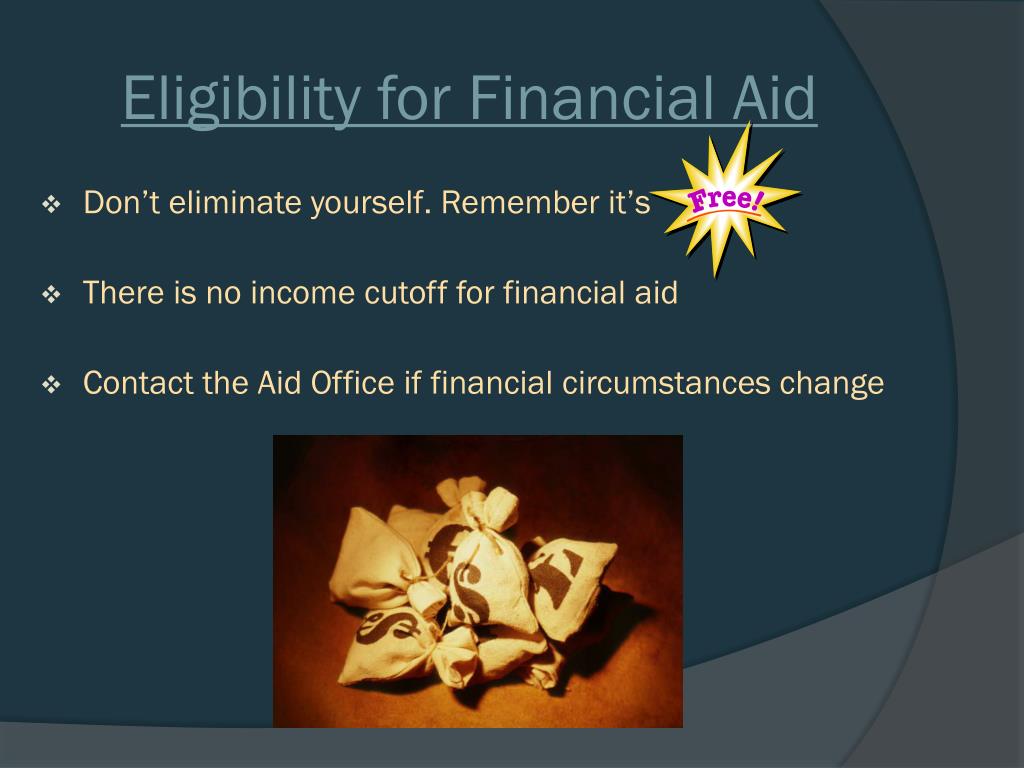PPT - FINANCIAL AID 101 Presented by: Kari Gribble Director of ...