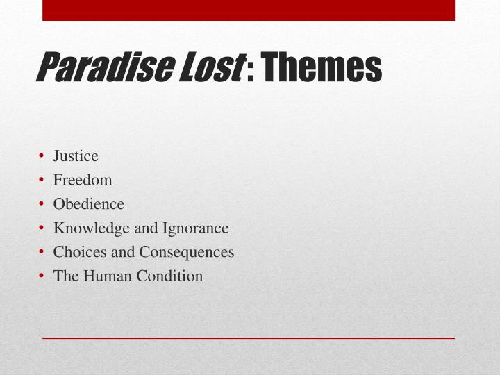 PPT - John Milton, Paradise Lost PowerPoint Presentation - ID:3556838