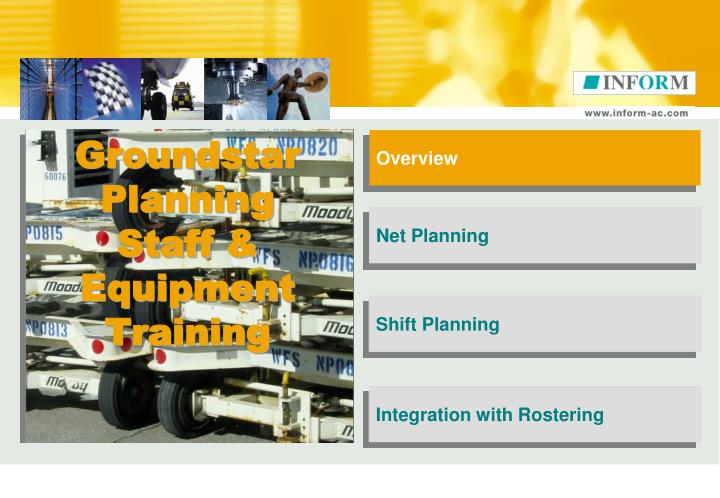 PPT - Groundstar Planning Staff & Equipment Training PowerPoint ...