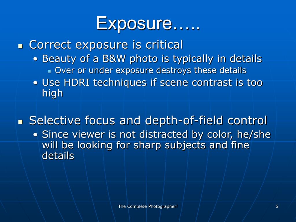 PPT - Mastering Black & White Photography: Techniques and Tips for ...