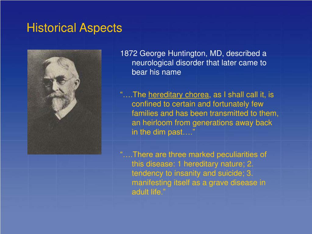 PPT - Huntington’s Disease 101 Molecular Genetics Lab to the Neurology ...