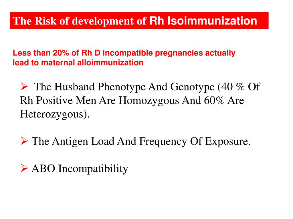 PPT - Alloimmune Hemolytic Disease Of The Fetus / Newborn: Rh ...