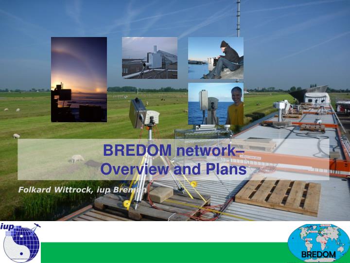 PPT - BREDOM network– Overview and Plans PowerPoint Presentation, free ...