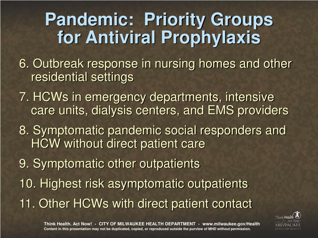 PPT - Utilization of Antiviral Medications for Influenza PowerPoint ...