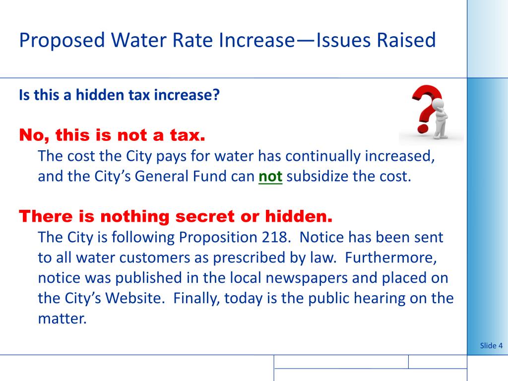 PPT - City of Inglewood Water and Sewer Rate Discussion Operating Plans ...